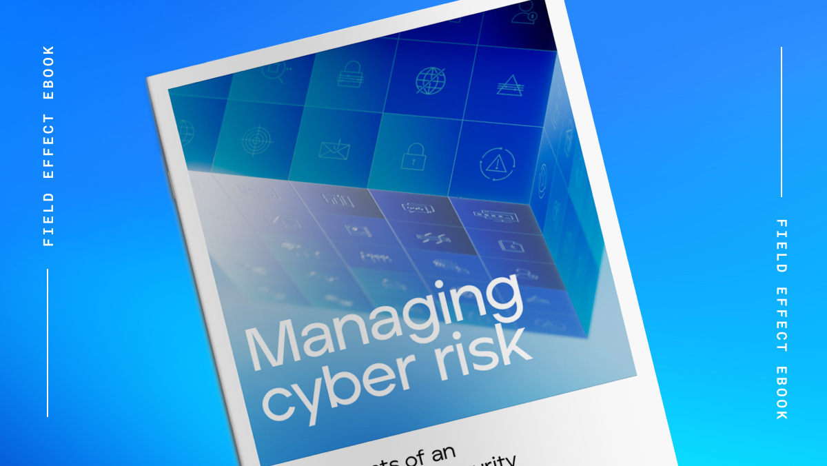 Managing cyber risk: 18 elements of an effective cybersecurity program - Field Effect